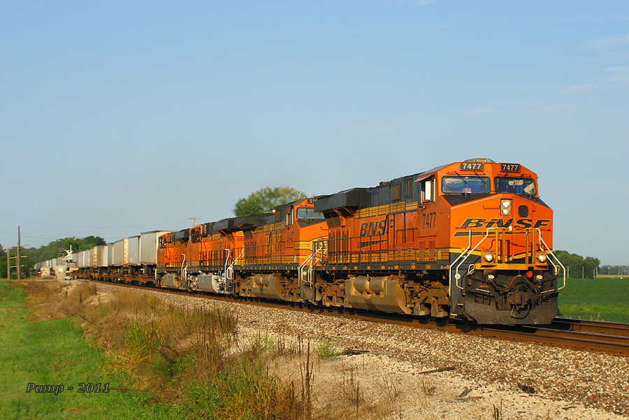 Eastbound BNSF Intermodal Train